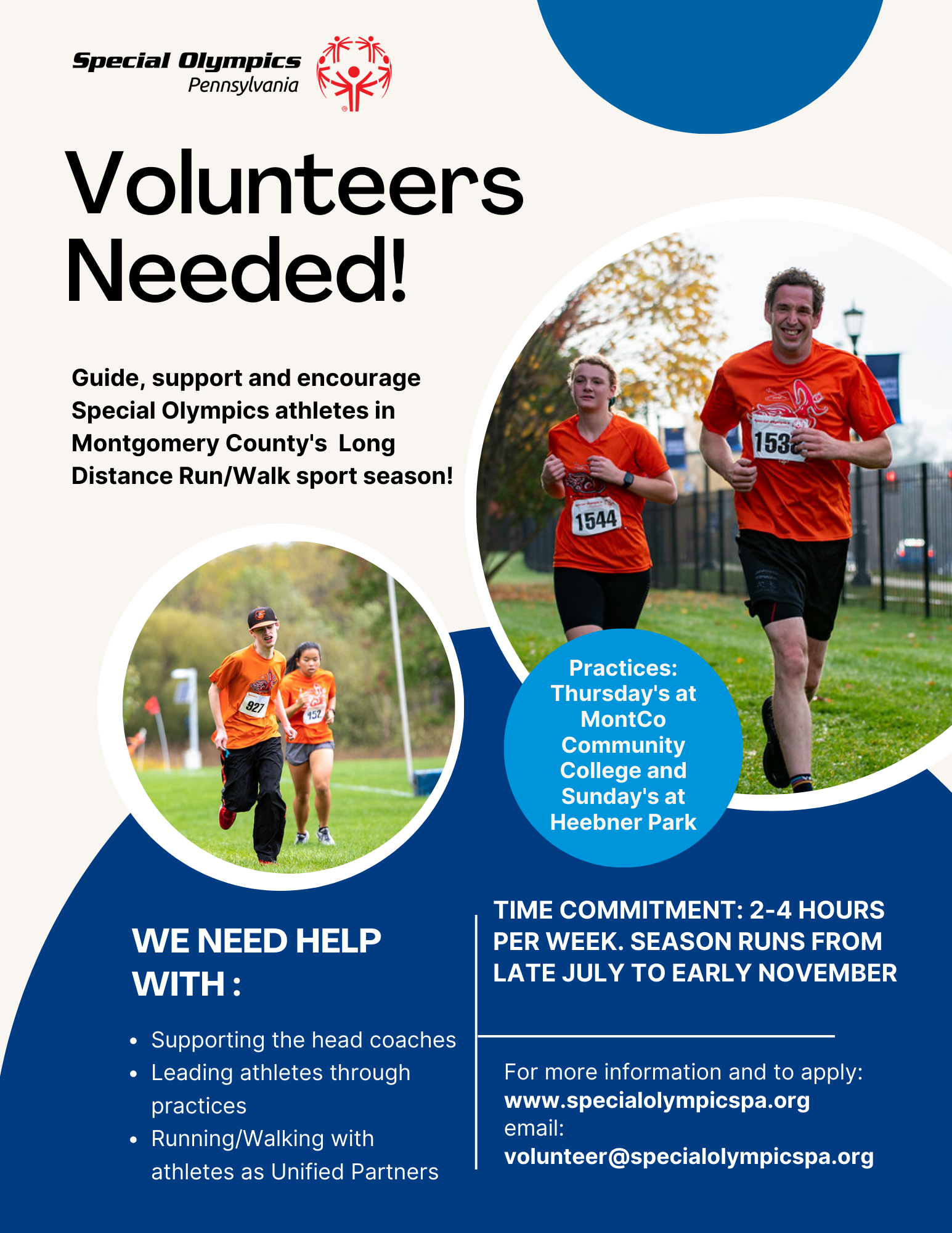 Volunteer Opportunities - Special Olympics Pennsylvania